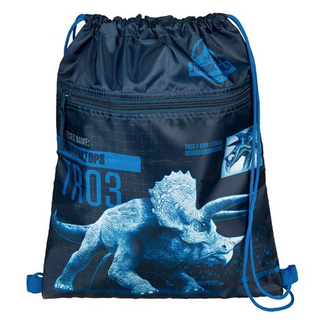 Jurassic World Gym Bag With Front Pocket Thimble Toys