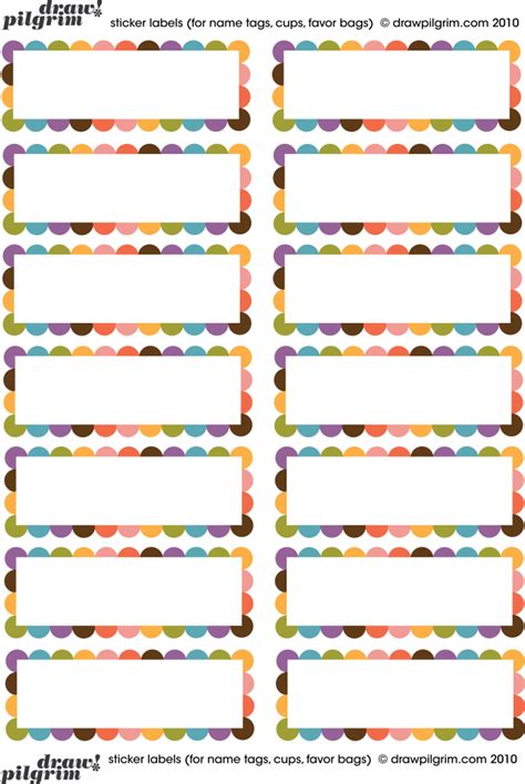Free Printable Subject Labels