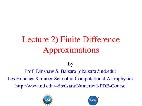 Solution Introduction To Finite Difference Approximation Studypool