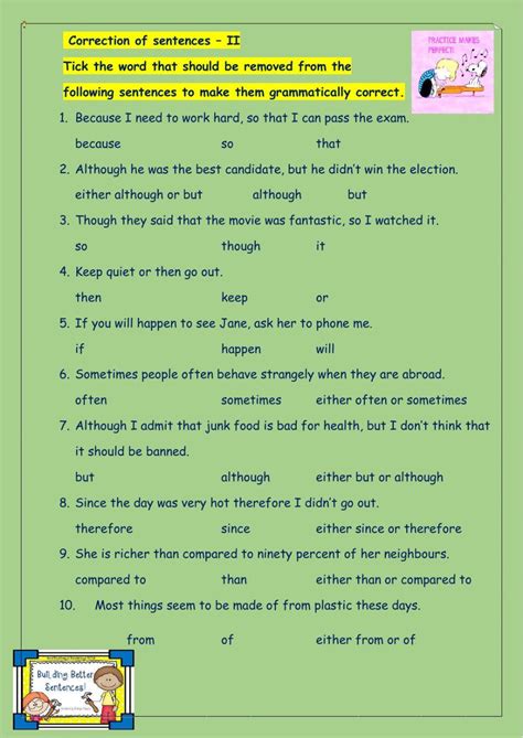 English Grammar Worksheet For Grade 5 Worksheets Library