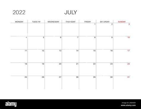 July Calendar Template Free June And July Printable Calendar Blank