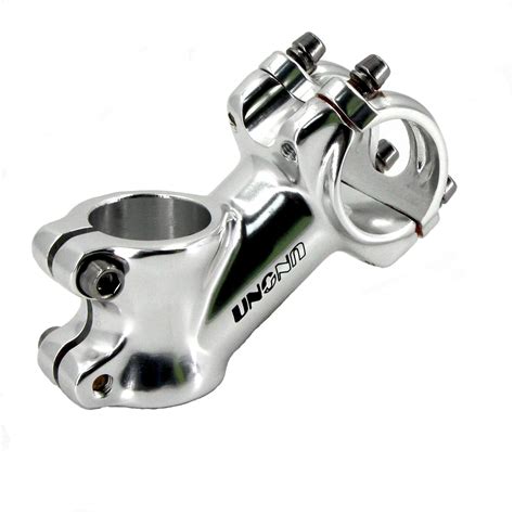 Retro Silver 318 Stem 70mm Mountain Bike Stem 35 Degree Bicycle Stem