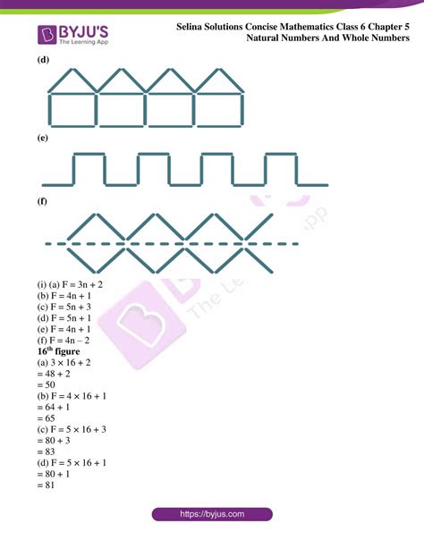Selina Solutions Concise Mathematics Class 6 Chapter 5 Natural And