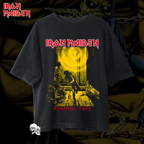 Franela Iron Maiden Album Running Free Tienda Rockstilo