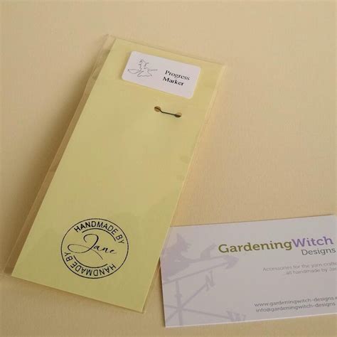 Handmade Progress Marker Etsy Uk