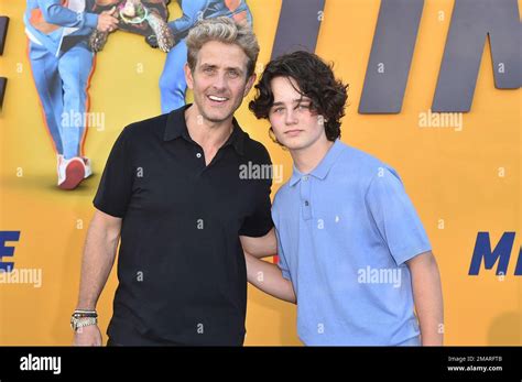Joey Mcintyre And Griffin Mcintyre Arrives At The Premiere Of Me Time