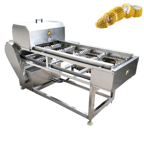 Corn Cutter Cooked Maize Cutting Machine Electric Frozen Sweet Corn