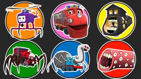 Spin Wheel Monster Helikopterwilson Chuggingtonhouse Headchoo Choo Charlesthomastrain Eater