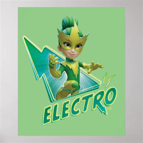 Spidey And His Amazing Friends Electro Poster Zazzle