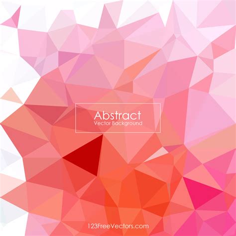 70 Polygonal Pink Pattern Background Free Vectors Photos Artwork Images 123freevectors