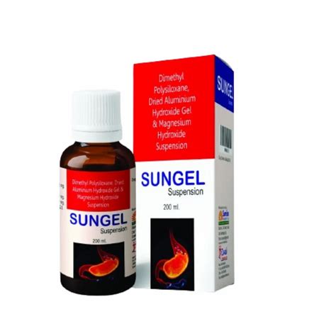 Sungel Dimethyl Polysiloxane Dried Aluminium Hydroxide Gel And
