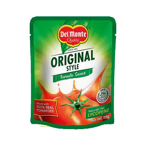 Del Monte Tomato Sauce 115g Pouch Citimart