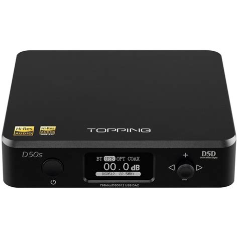 Topping D50s Hi Res Dac Audio Decoder With Bluetooth Usb Optical Coaxial Topping D50s Hi Res Dac Audio Decoder With Bluetooth Usb Optical Coaxial