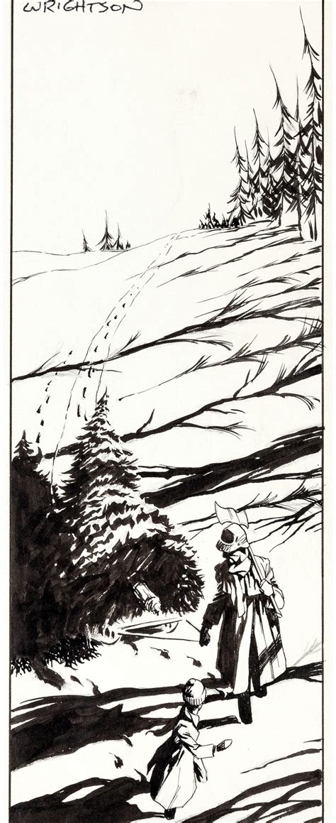 Christmas Illustration By Bernie Wrightson Rimaginaryholidays