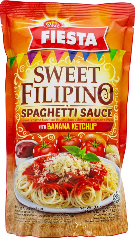 Fiesta Sweet Filipino Spaghetti Sauce 35 27 Oz 1 Count Pouch