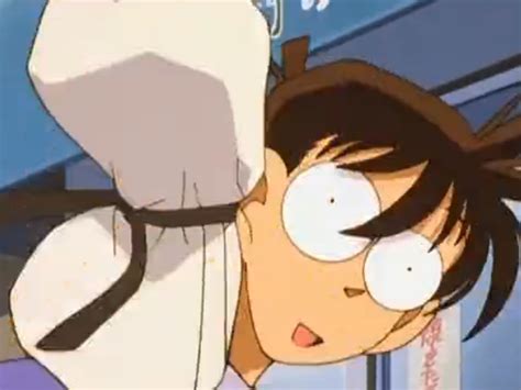 Thats What You Get For Peeping Under Her Skirt Detective Conan Anime Detective