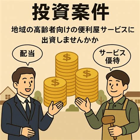 高齢化社会に貢献する地域活性化を目指す エンジェルファンド