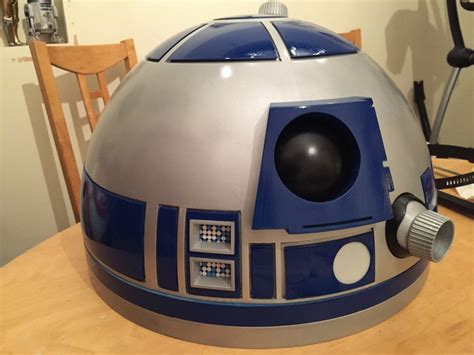 3d Printed Custom Droid Dome R2d2 From 000