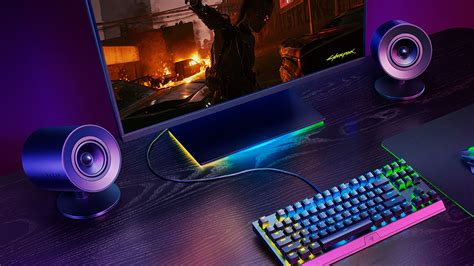 Razer Shows Off Nommo V2 A Line Of Modular Gaming Speakers Razer Shows Off Nommo V2 A Line Of Modular Gaming Speakers