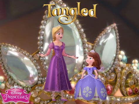 Sofia And Rapunzel Disney Princess Movie 3 By Princessamulet16 On