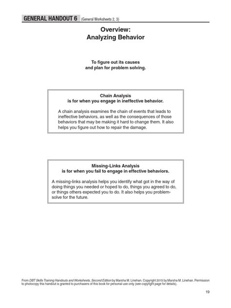 Overview Analyzing Behavior Pdf