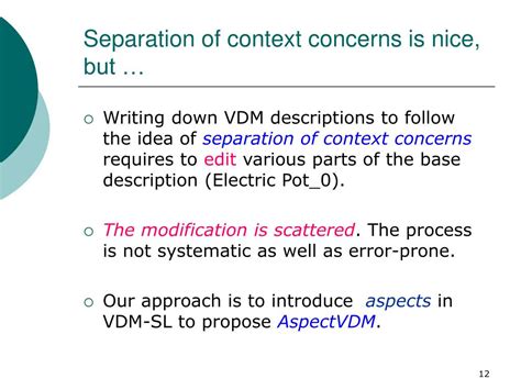 Ppt Context Aware Feature Oriented Modeling With An Aspect Extension Of Vdm Powerpoint