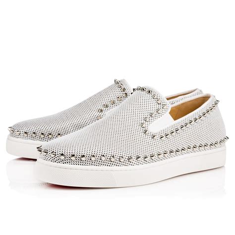 Pik Boat Mens Flat Christian Louboutin Replica