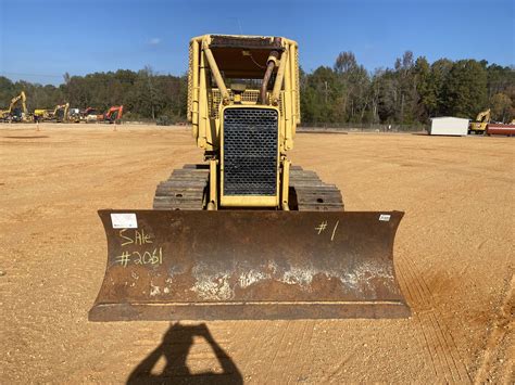 1987 John Deere 450e Lt Dozer Crawler Tractor J M Wood Auction Company Inc