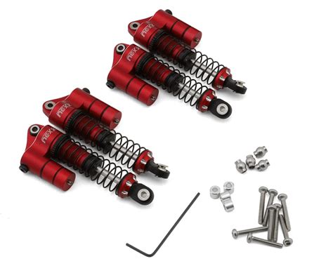 Nexx Racing Redcat Ascent18 Reservoir Aluminum Oil Shocks Blue 4