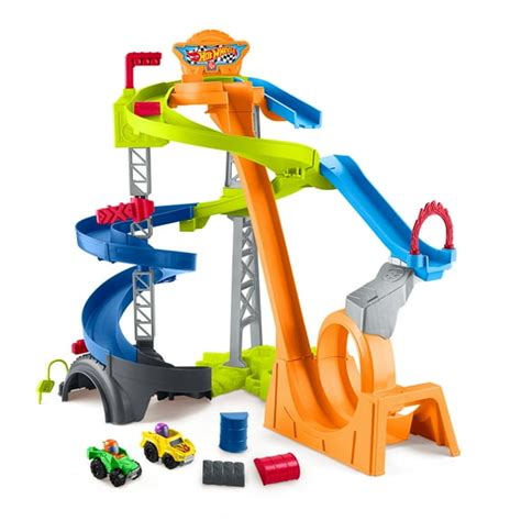 Hot Wheels Race Formula 1 Grand Prix Circuit Track Set With 3 164