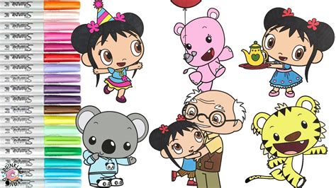 Kai Lan Coloring Pages 2025