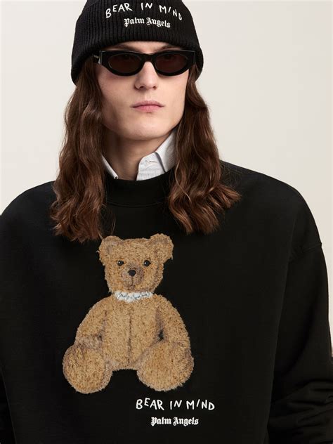 Bear In Mind Rundhals Sweatshirt Palm Angels® Official