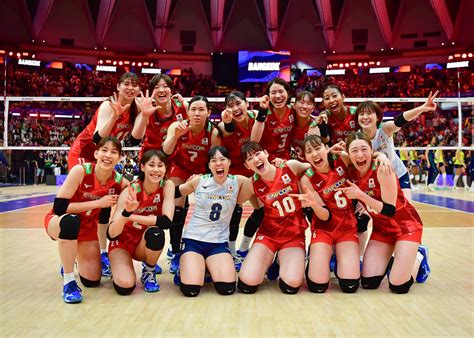 ブラジルにフルセットで勝利、初のネーションズリーグ決勝へ｜トピックス｜ 公益財団法人日本バレーボール協会