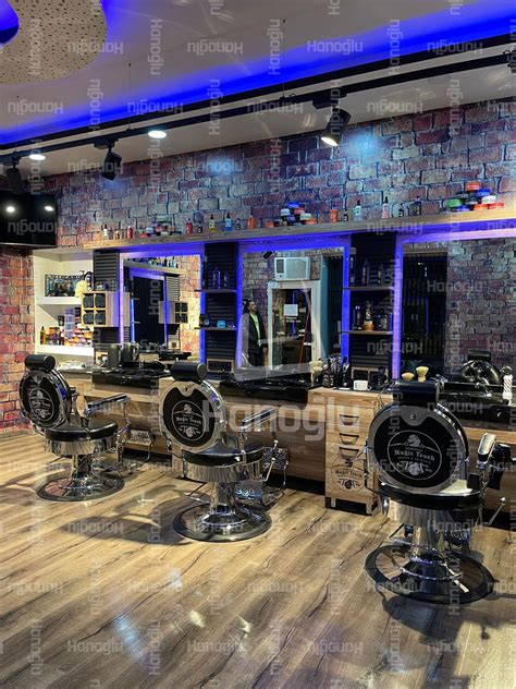 Mdf Barber Furniture Barber Shop Renovation Ideas