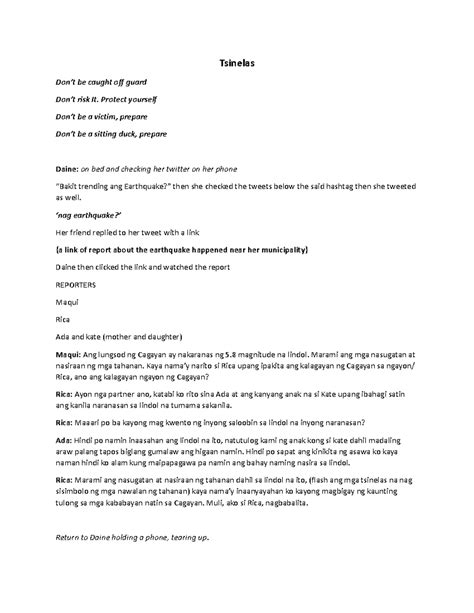 Tsinelas Isang Halimbawa Ng Bionote Tsinelas Dont Be Caught Off