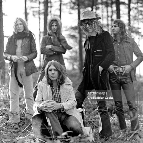 Mott The Hoople Pose For A Group Portrait L R Dale Buffin Griffin