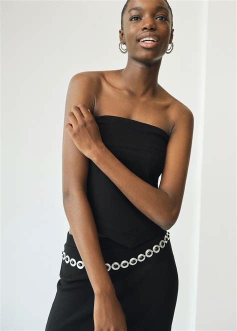 Top Bandana Pico Teen Mango España Península Y Baleares