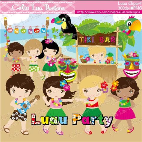 Hawaiian Luau Party Clip Art 10 Free Cliparts Download Images On