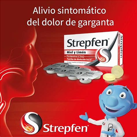 Antiinflamatorio Reckitt Benckiser Strepfen Miel Limon Alivia El Dolor