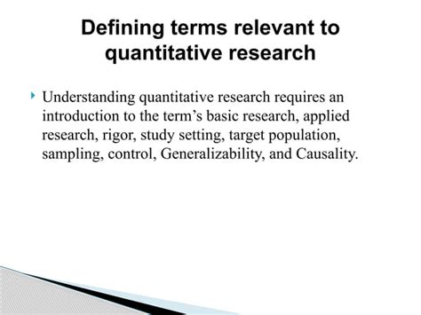 Quantitative Study Designs Post Rn Pptx Ppt