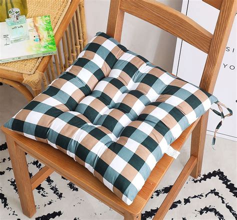 Indoor Outdoor Chair Cushions Seat Cushions With Ties Patio Chair Pads