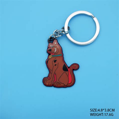 Scoob Scooby Doo Anime Cartoon Metal Alloy Keychain Key Chain