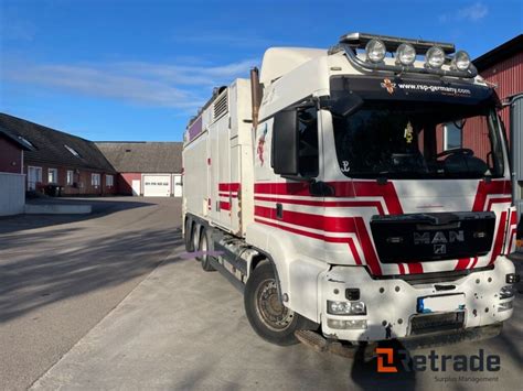 Man Tgs35 480 8x4 4bl Gräv Sug Dig Suction Truck Til Salg På Retrade