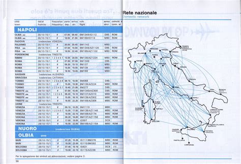 Airline Memorabilia Alitalia Ati 1990 1991 Voli Nazionali
