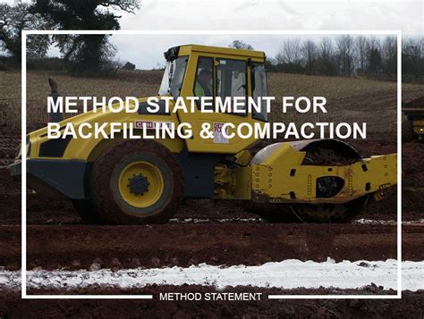 Method Statement For Excavation Artofit