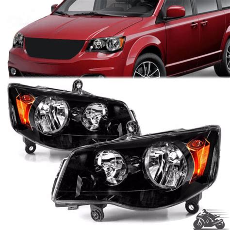 2pcs Headlight For 2008 2016 Chrysler Townandcountry 2011 2020 Dodge