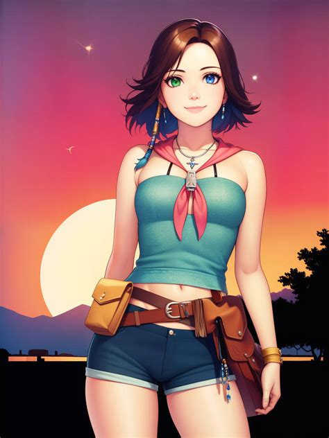 Yuna Final Fantasy X By Artraccoonee On Deviantart