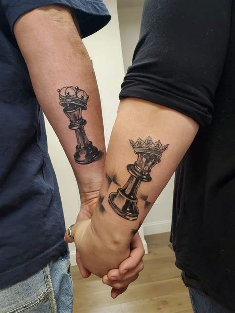 Chess King And Queen Tattoo