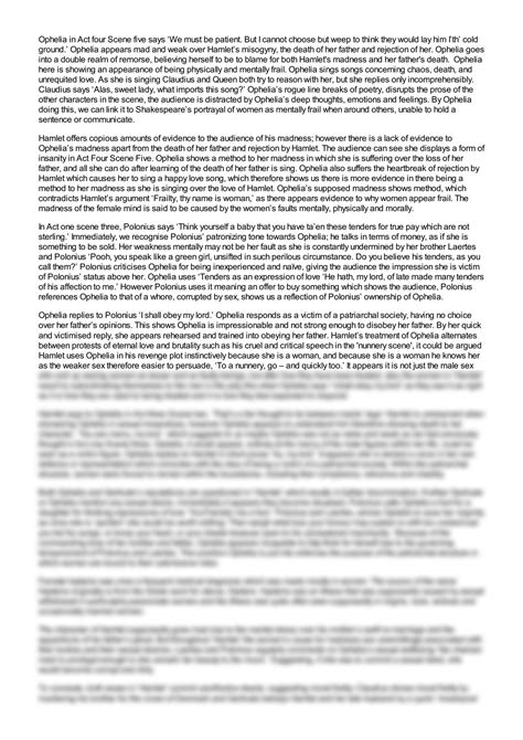 Solution Frailty Thy Name Is Woman How Does Shakespeare Present Women