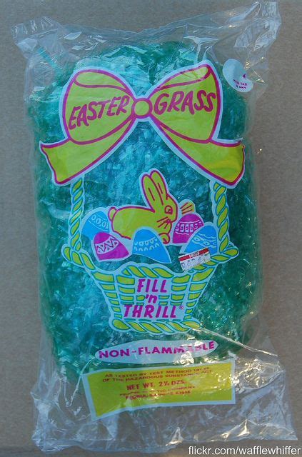 Vintage Easter Grass Bag Waffle Whiffer Collection